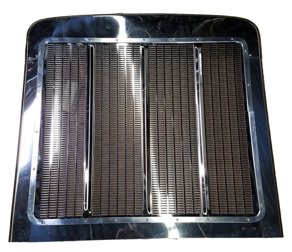 PETERBILT 379 EXTENDED COMPLETE GRILLE ASSY IN STAINLESS STEEL | Lynn ...
